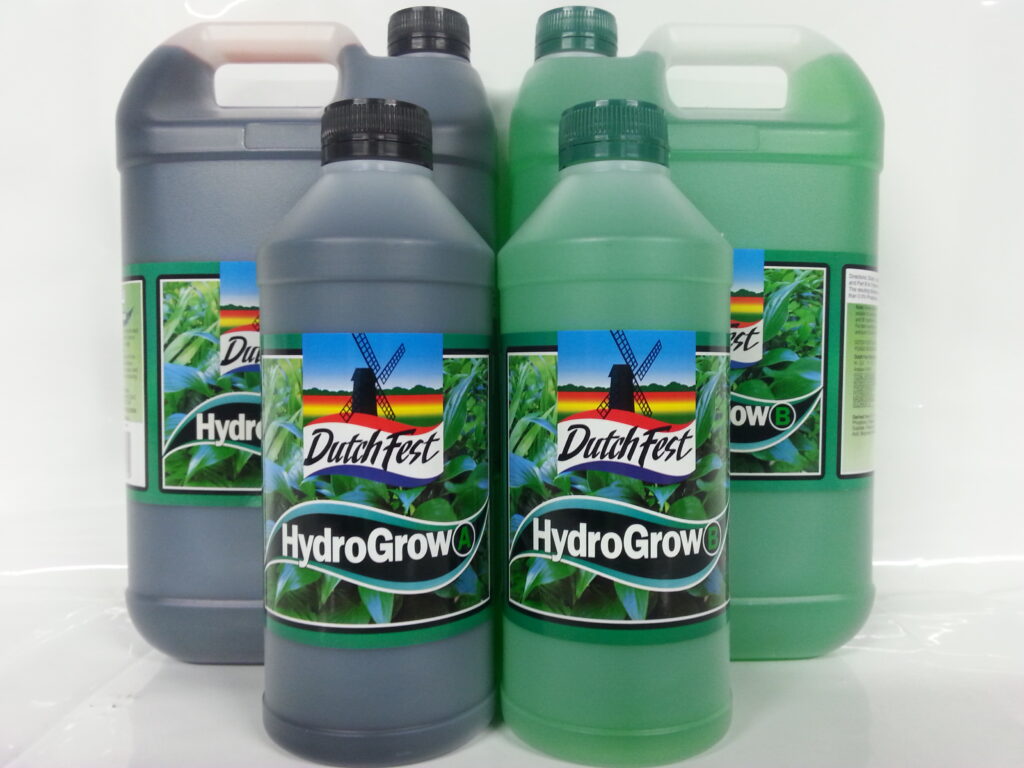 Dutch Fest HydroGrow Set A+B (1L - 5L - 20L) - Isabella's Hydroponic ...